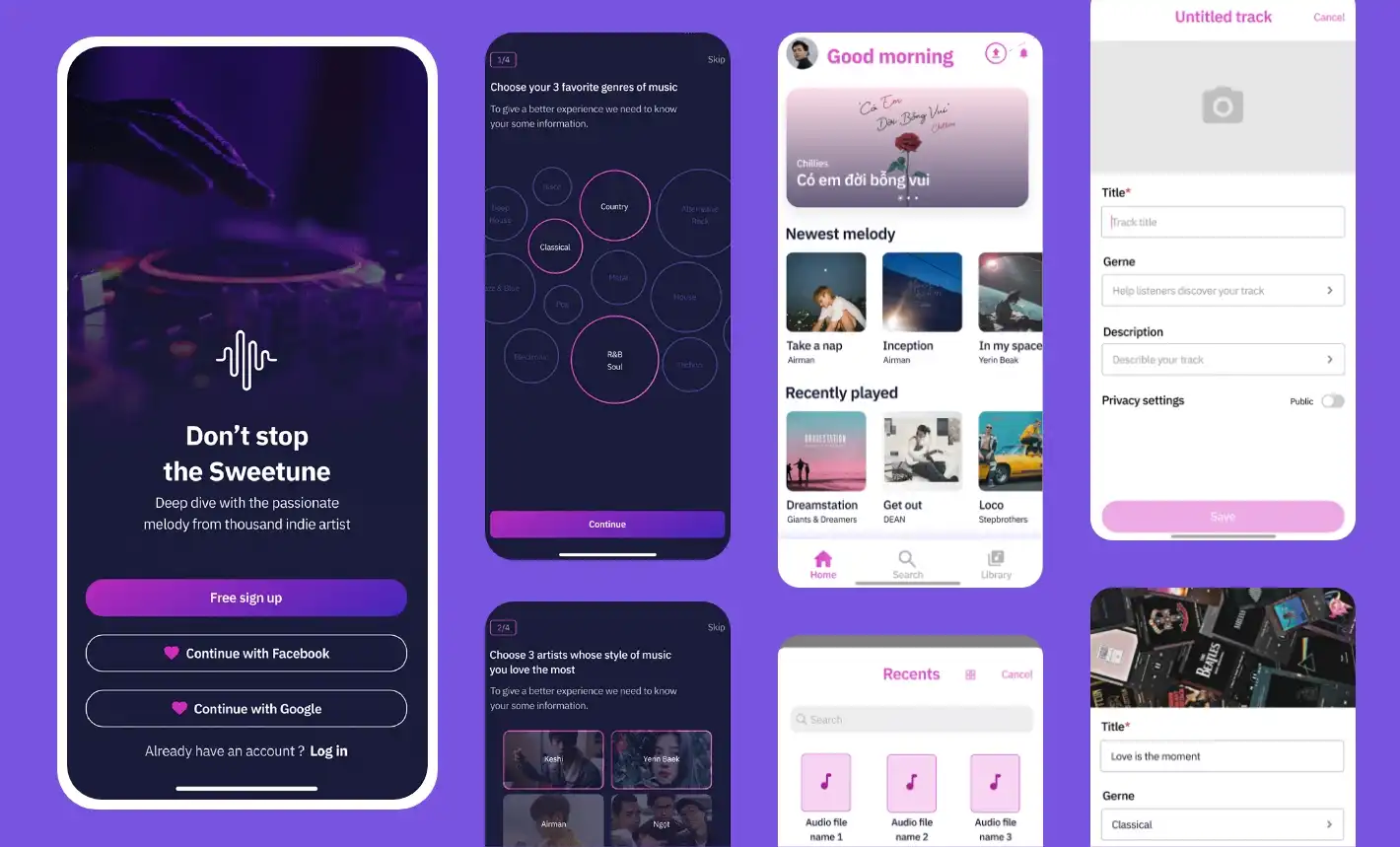 On Demand Music Streaming App Development Solution