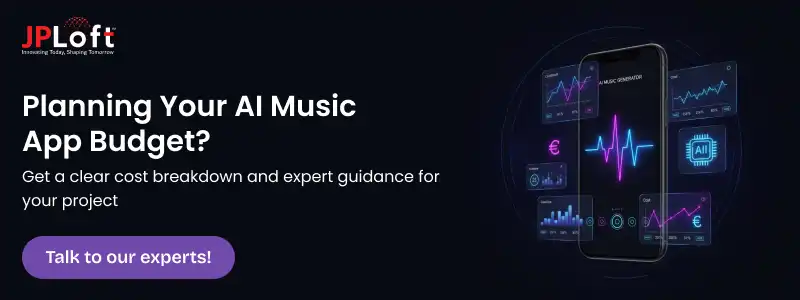 Cost to Develop an AI Music Generator App: Full Guide